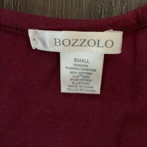 Bozzolo | Dresses | Bozzollo Mini Dress With Crisscross Neck Line ...